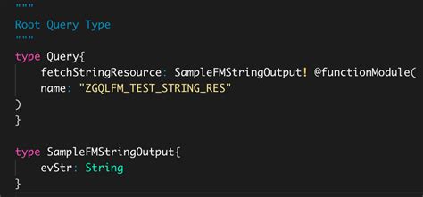 Sap Abap Central Developing Graphql Api On Abap Graphqladmin Web