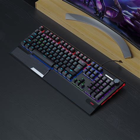K Gaming Keyboard Dengan Pergelangan Tangan Sisanya OFF