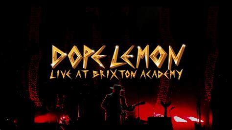 Dope Lemon Live Brixton Academy Sept 1 2022 Youtube