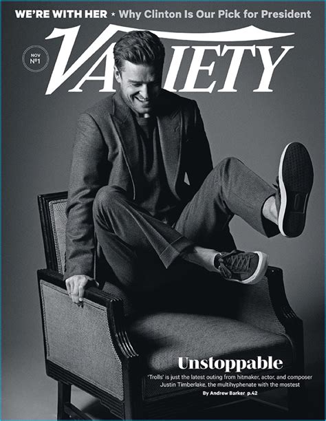 Justin Timberlake Covers Variety Magazine Talks New Music The