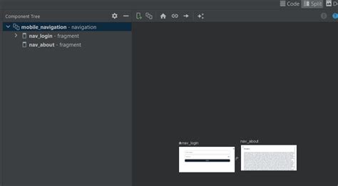 Android Navigation Graph Preview Screen Orientation Stack Overflow