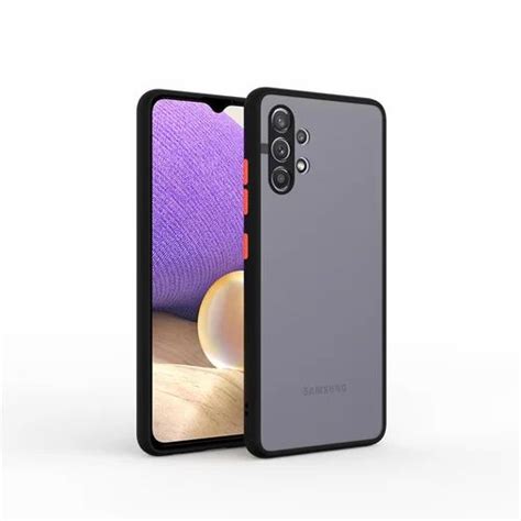 Translucent Frosted Smoke Mobile Cover For Samsung Galaxy M32 5g