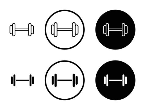 Gym Icon Set 45986439 Vector Art At Vecteezy