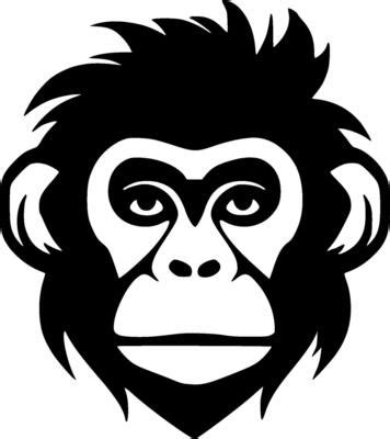 Monkey Head Vector Art Icons And Graphics For Free Download