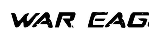 War Eagle Font Download Free Legionfonts