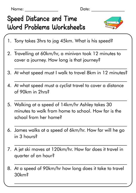 17 Speed Formula Worksheet Artofit