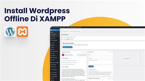 Tutorial Install Wordpress Di Xampp Youtube
