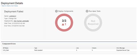 Deployment How To Deploy Path Duplicate Recordtype Error