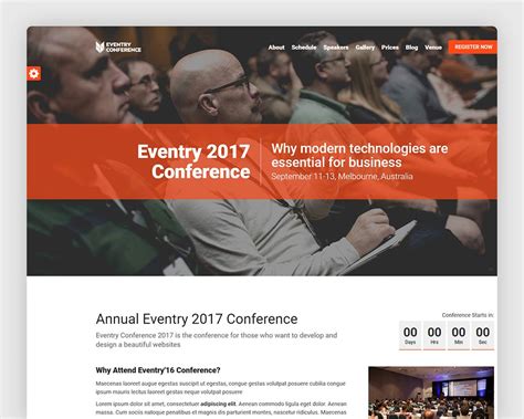 15 Best Event Landing Page Templates 2023 — Immense Art