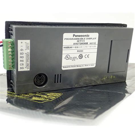 Panasonic Gt11 Aigt2030b Stn Monochrome Lcd Programmable Display