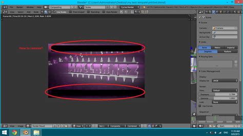 Rendering Black Lines On Render Blender Stack Exchange