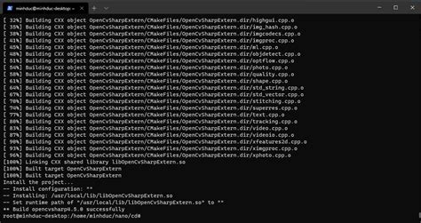 OpenCvSharpExtern Library Built Successfully But My Program Can T Still Find It Issue 1154