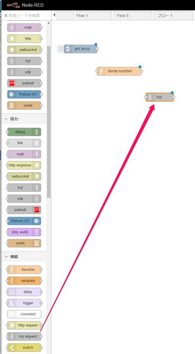 おんどとりでiot その3 Node Redで温度を取得 電子工作の環境向上