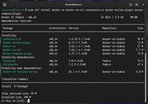 how to install docker on fedora a step by step guide