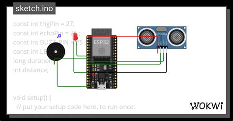 Measuredistancespeaker Wokwi Esp32 Stm32 Arduino Simulator