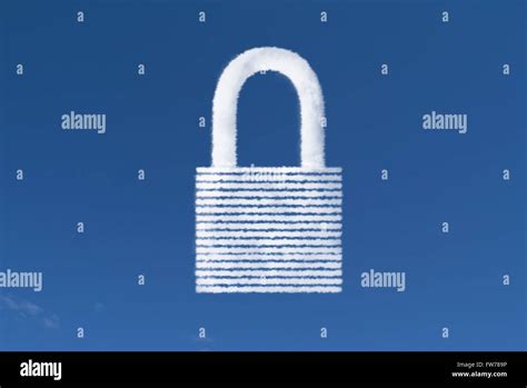 Cloud Computing Security Concept Stock Photo Alamy