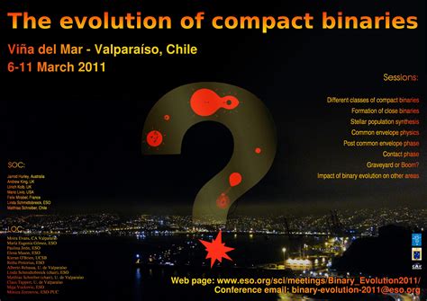 Eso Evolution Of Compact Binaries