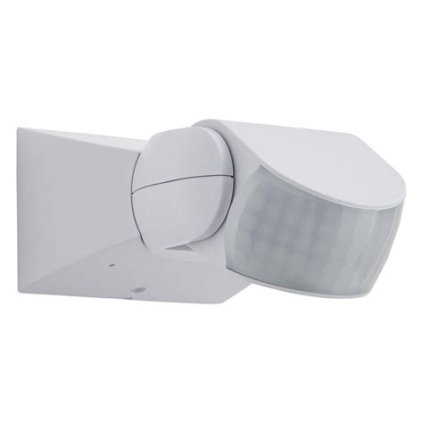 Zink Adjustable Pir Sensor Dion White 12m Lightbulbs Direct