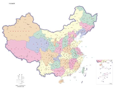 中国地图高清版大图2025年中国地图省份、电子版可放大