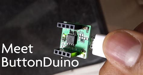 Creativity Design Buttonduino Another Smart Button Arduino