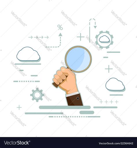 Website Of The Seo Optimization Royalty Free Vector Image
