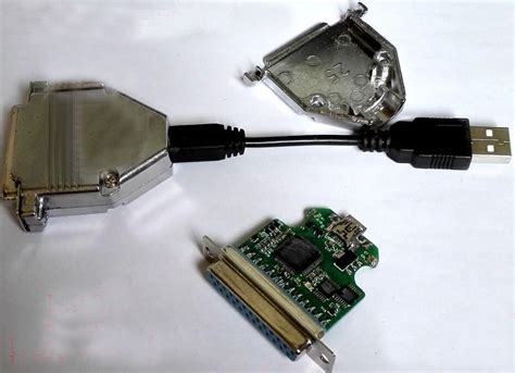 New Usb To Parallel Adapter Usb Cnc Controller For Mach3 Uc100