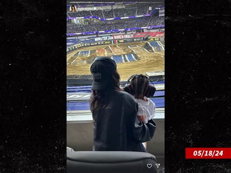 Kylie Jenner Aire Enjoy Sweet Mommy Son Date To Monster Truck Rally