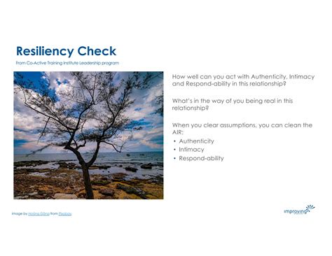 Resilient Relationships Ppt