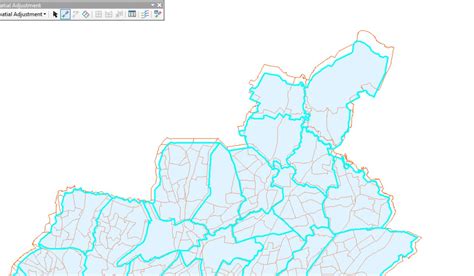 Arcgis Desktop Spatial Adjustment Of Shapefile Not Possible