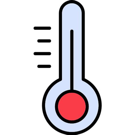 Temperature Control Indicator Monitoring Thermometer Weather Icon