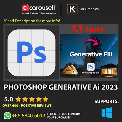Adobe Photoshop Beta Generative Fill Ai Firefly Lifetime For Windows MAC Computers