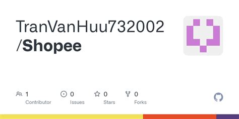 GitHub TranVanHuu Shopee