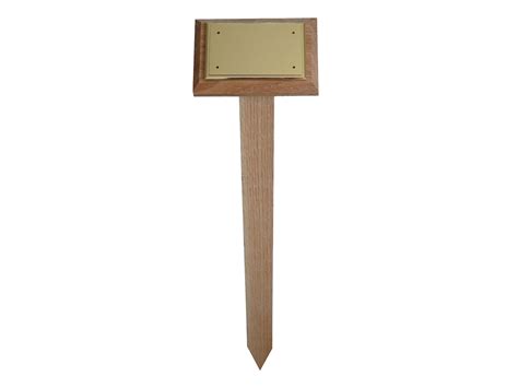 Nameplate Mount Plot Marker X HCR Caskets Coffins And Caskets Made In The UK