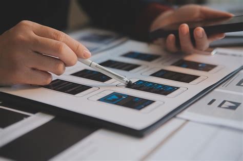 Premium Photo Ux Ui Design Process For Modish Mobile Application And Website Creative