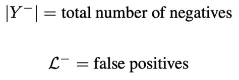 Sensitivity Specificity Formulation MLMogford
