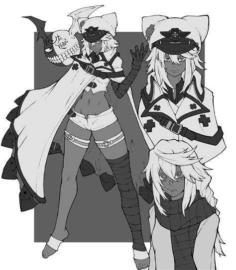 Ramlethal Valentine And Lucifero Guilty Gear And 1 More Drawn By