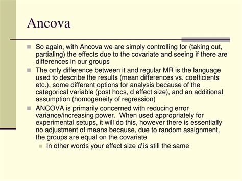 ppt ancova powerpoint presentation free download id 1274491
