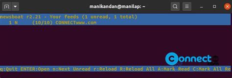 Newsboat Rss Atom Feed Reader Install Newsboat On Ubuntu