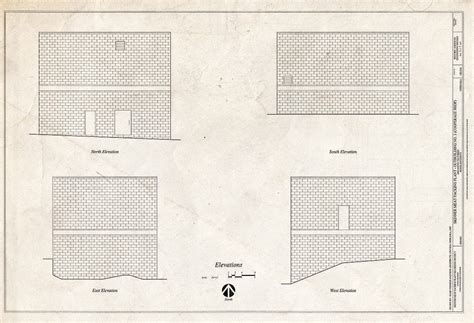 Historic Pictoric Blueprint Haer Ne 12 E Sheet 1 Of 2 Skinner Me