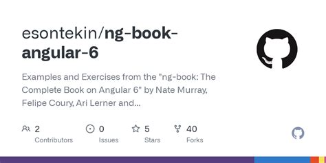 GitHub Esontekin Ng Book Angular Examples And Exercises From The Ng Book The Complete