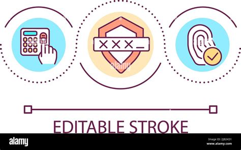 Complex Password Stock Vector Images Alamy