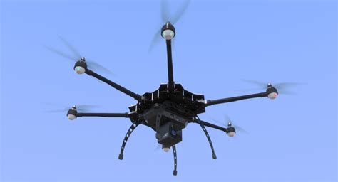 drone copter hexacopter 3d model 79 obj max free3d