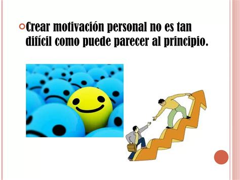 La Motivación Personal Ppt