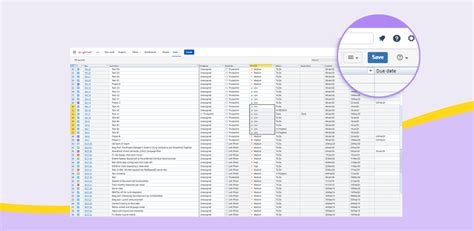 Excel Like Issue Editor For Jira Embed Spreadsheet And Table Version