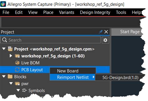 Link Schematics And Layouts In Allegro System Capture System Pcb And Package Design Cadence