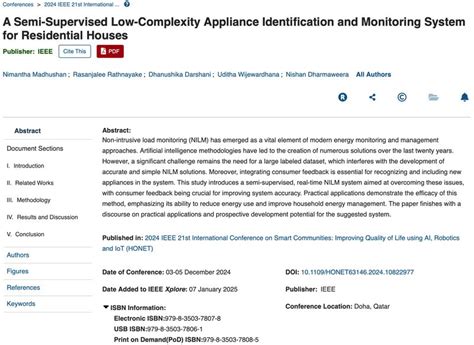 Nimantha Madhushan On Linkedin This Is My Sixth Ieee Conference Publication In The Ieee Xplore