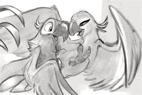 Rule 34 Animal Genitalia Avian Bird Blu Rio Blue Sky Studios Carrot