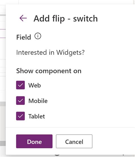 Dynamics 365 Setting Up Flip Switch Control For Two Option Boolean
