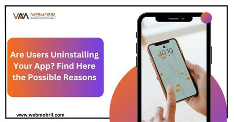 are users uninstalling your app find here the possible reasons by