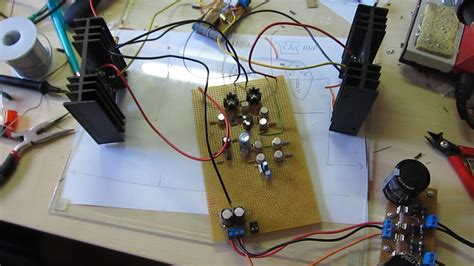 Building A DIY Audio Power Amplifier YouTube